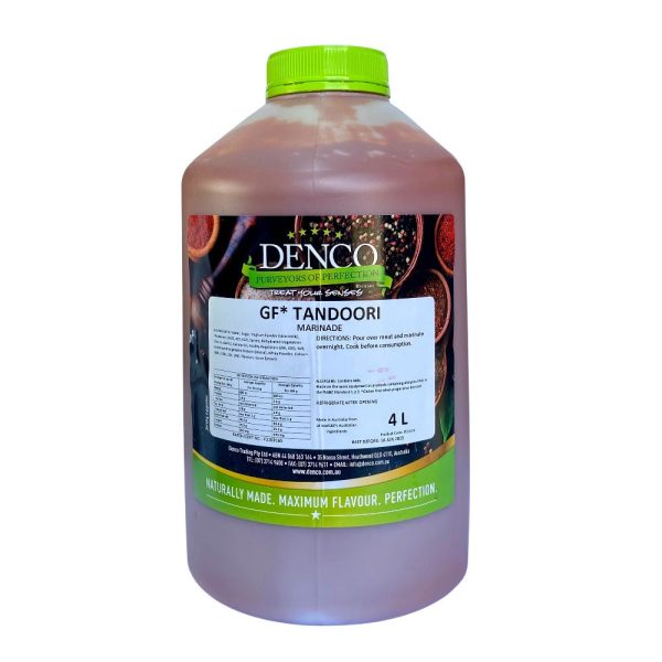 DENCO 4L GF** TANDOORI MARINADE – Sandhurst Butchers Supplies & Home Brew